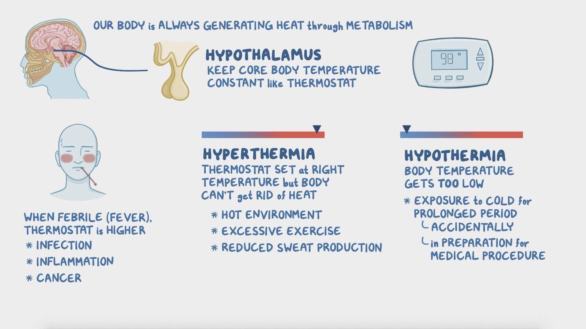 Video: Cardiovascular: Body temperature (for nursing assistant training ...