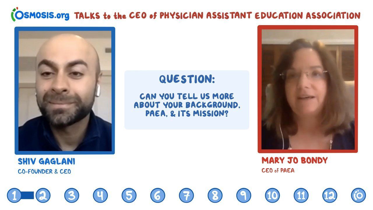 Video: Mary Jo Bondy: CEO of the Physician Assistant Education ...