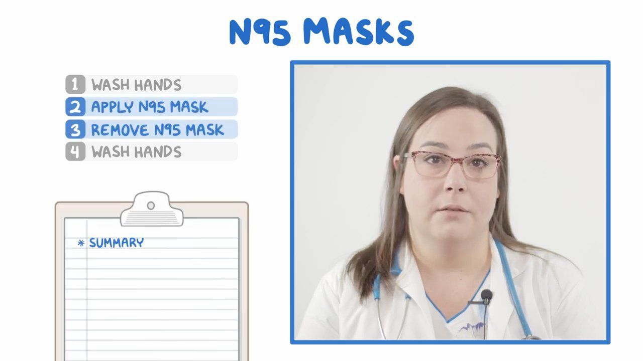Video: N95 mask fitting | Osmosis
