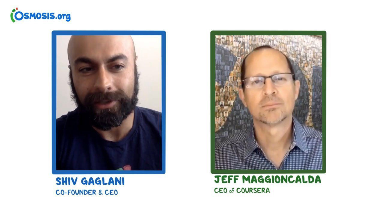 Video: Jeff Maggioncalda: CEO of Coursera (Raise the Line) | Osmosis