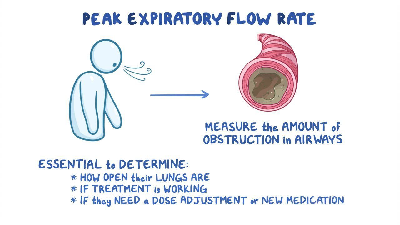 Video: Respiratory: Measuring peak expiratory flow rate (for nursing assistant training) | Osmosis