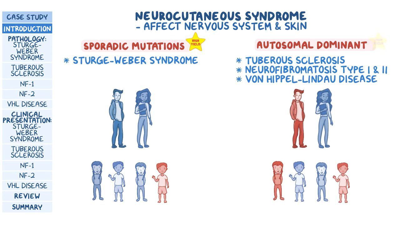Video: Neurocutaneous disorders: Pathology review | Osmosis
