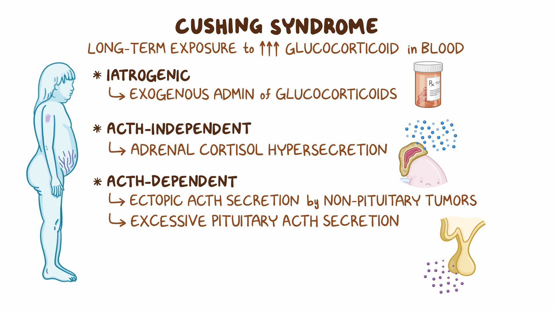 Video: Cushing syndrome and Cushing disease: Clinical sciences | Osmosis