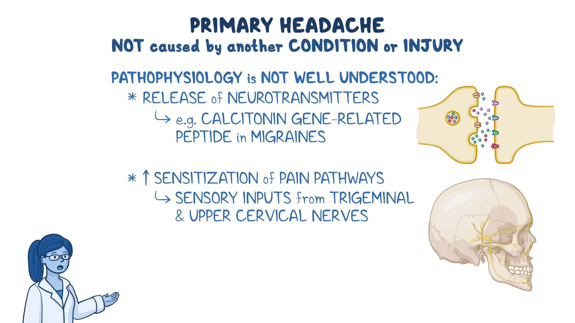 Video: Primary headaches (tension, migraine, and cluster): Clinical ...