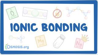 Video poster for Ionic bonding
