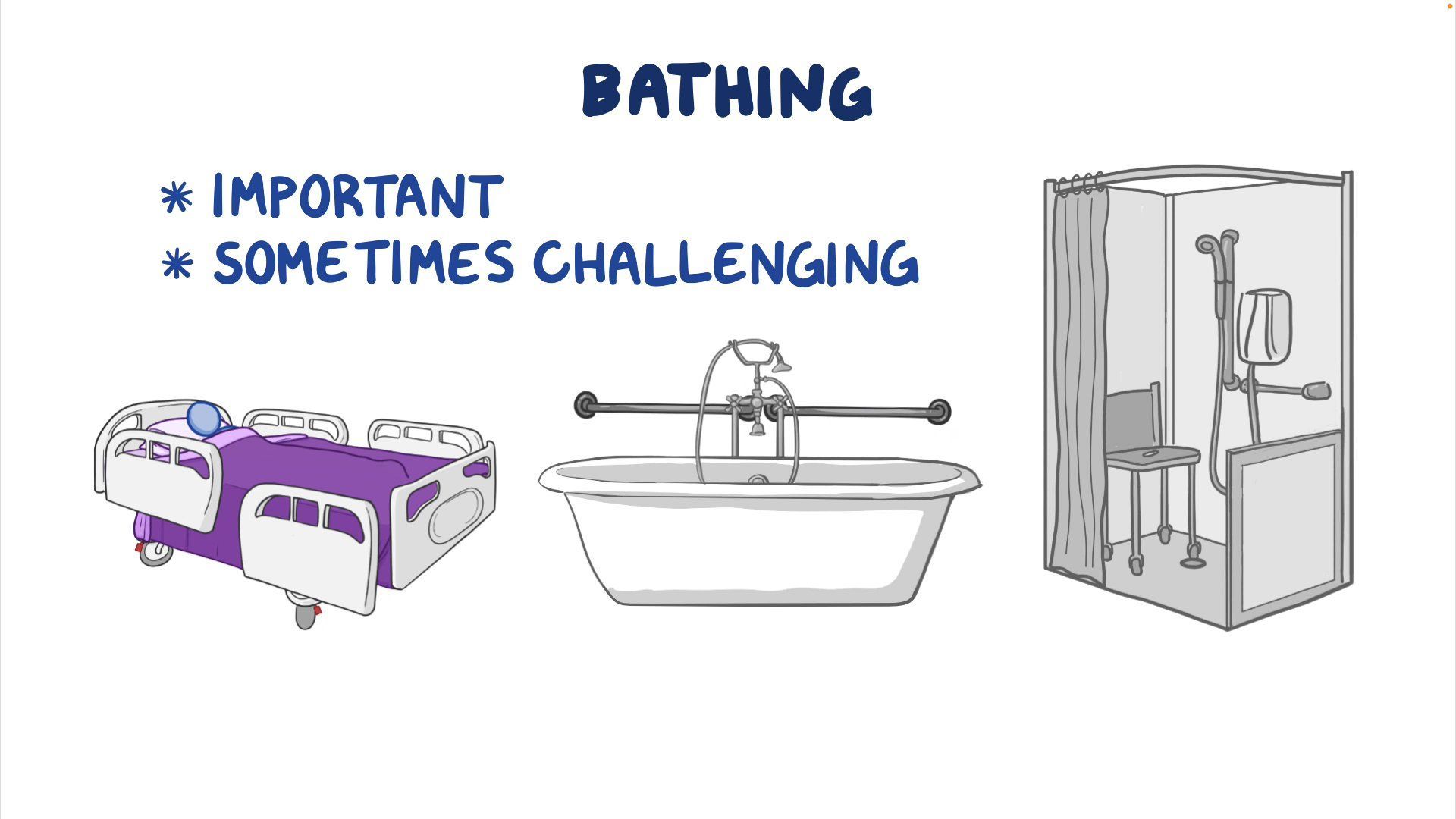 Video: Hygiene - Bathing: Nursing skills | Osmosis