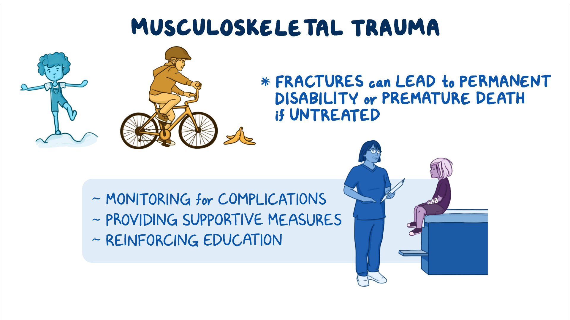 Video: Nursing Care for Pediatric Musculoskeletal Trauma | Osmosis